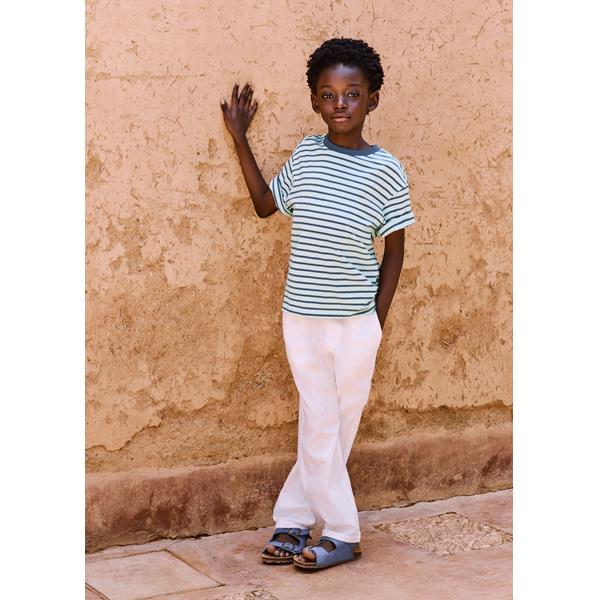 BOY TROUSERS IVAN WHITE | Gibbons