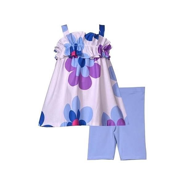 POP DAISY SHORT SET BLUE | Gibbons