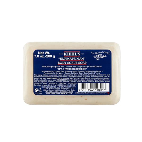KIEHLS ULT MAN BODY SCRUB SOAP 200G NO COLOUR | Gibbons