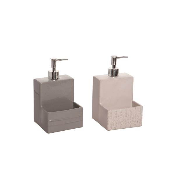 STONEWARE SPONG/SOAP HOLDER MULTI | Gibbons