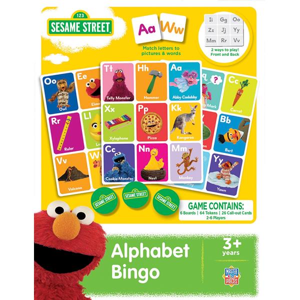 SESAME STREET ALPHABET NO COLOR | Gibbons