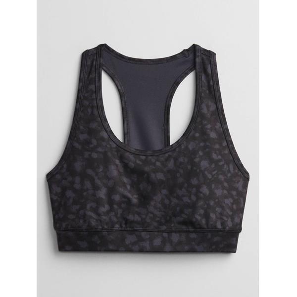 V-GFIT POWERMOVE TBACK BRA NVLTY AQUA CITRON TIE DYE | Gibbons