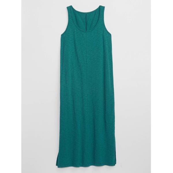 V-SL SCOOP NK MIDI DRESS JADE STONE | Gibbons