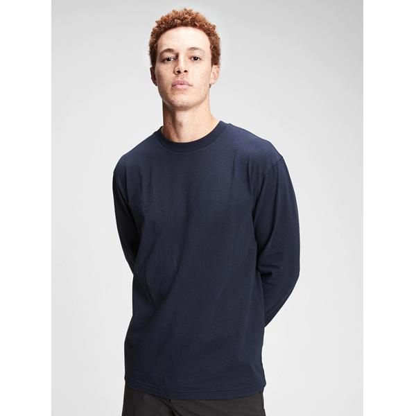 LS CREW T NEW CLASSIC NAVY | Gibbons