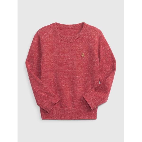 BUDDING CREW SWEATER RED | Gibbons