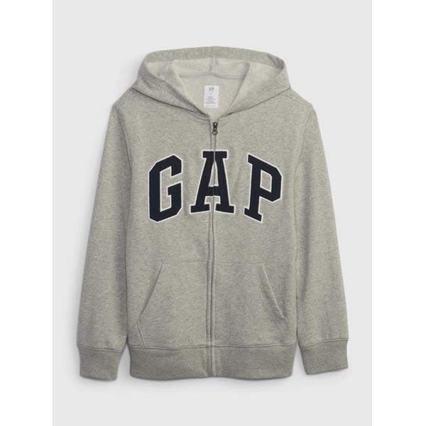 V FT FZ GAP ARCH HOOD LT HTHR GREY | Gibbons