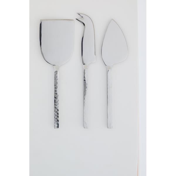 TABLEAU - Blake Cheese Knife Set SILVER | Gibbons
