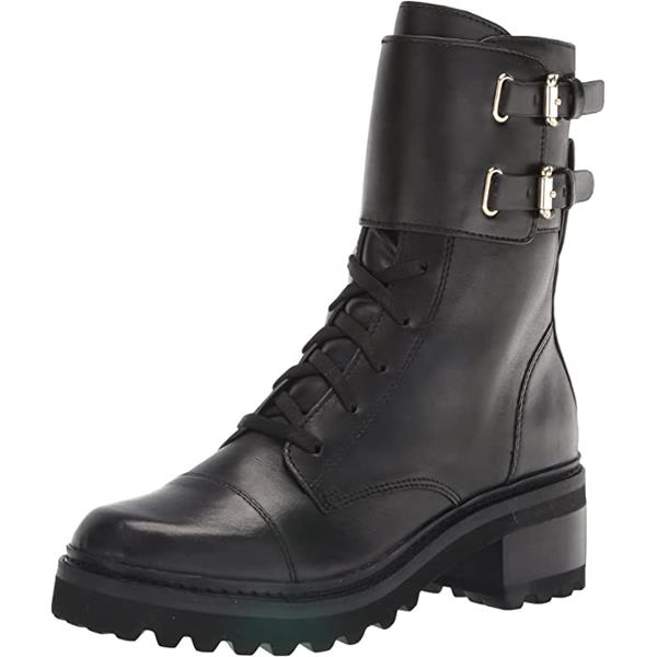 BART COMBAT BOOT W/BUCKLE BLACK | Gibbons