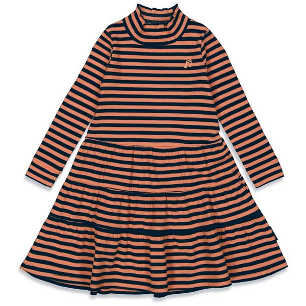 MD DRESS STRIPE ROSE | Gibbons