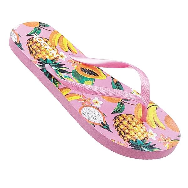 FRUIT FLIP FLOP PINK | Gibbons