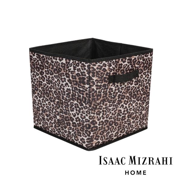 NW STORAGE BOX CUBE 12X12-LEOPARD LEOPARD | Gibbons