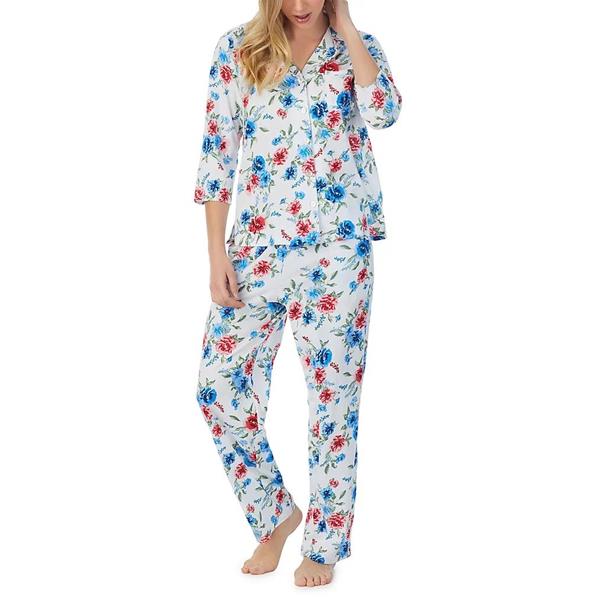 2PC PJ SET 168 WHT PTN | Gibbons