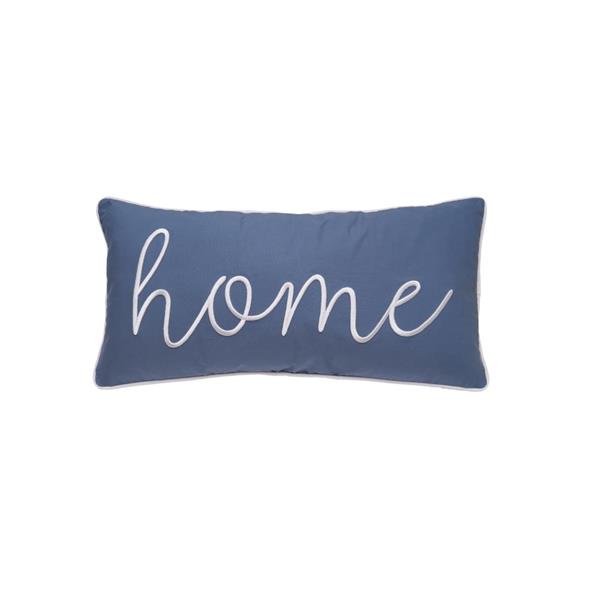DEC PLW HOME CURSIVE BLUE | Gibbons