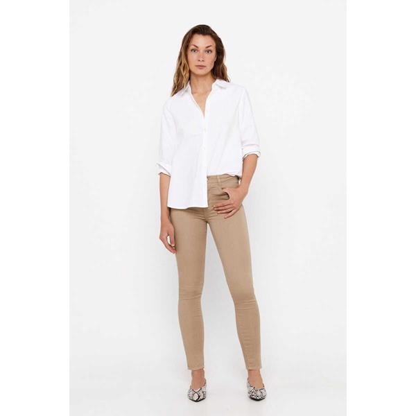 SENSATIONAL COLOR PANT - SENSATIONAL COL BEIGE/CAMEL | Gibbons