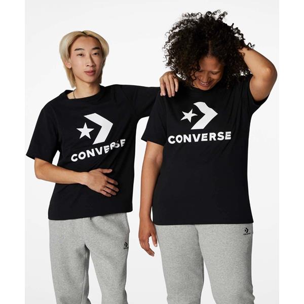 LARGE LOGO STAR TEE BLACK | Gibbons