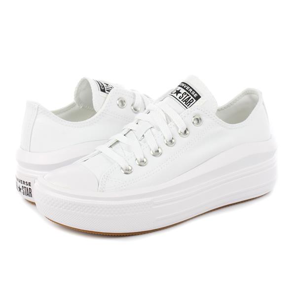 CHUCK TAYLOR ALL STAR MOVE WHITE/WHITE/WHITE | Gibbons