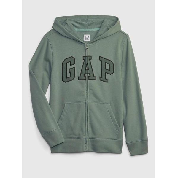 V-FRCH FT HERITAGE LOGO FZ HOOD SAGE | Gibbons
