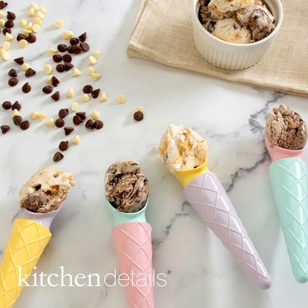 ICE CREAM SCOOP CONE SHAPE PDQ ASSORTED | Gibbons