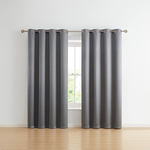 PNL MIAMI ROOM DARKENING GRMT PNL SILVER | Gibbons