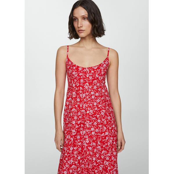 DRESS FLOREX BRIGHT RED | Gibbons
