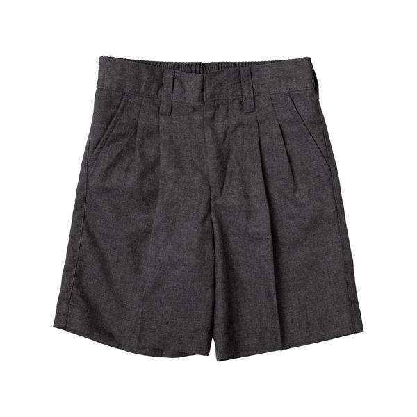 A+ APPAREL - School Shorts HEATHER GREY | Gibbons