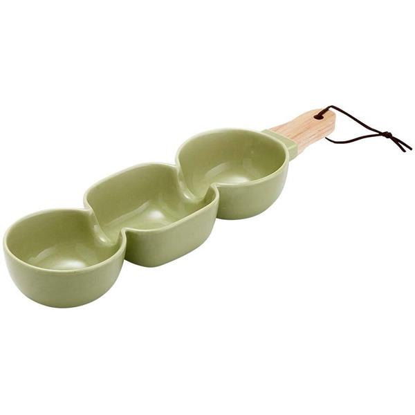 ELEMENTS 3 PART WHITE SERVING STICK SAGE | Gibbons