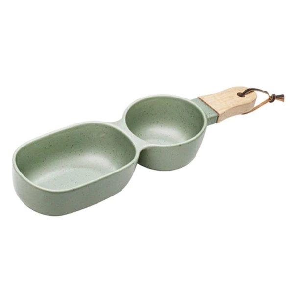 ELEMENTS 2 PART WHITE SERVING STICK SAGE | Gibbons