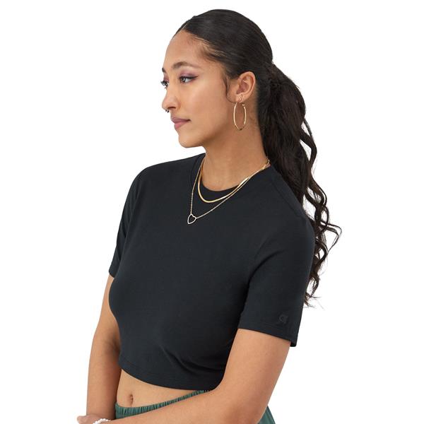 SOFT TOUCH TINY TEE BLACK | Gibbons