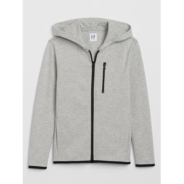 V-FIT TECH HOOD LIGHT HEATHER GREY B08 | Gibbons