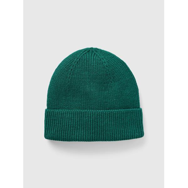 V-COZY RIBBED BEANIE ESSEX GREEN V2 | Gibbons
