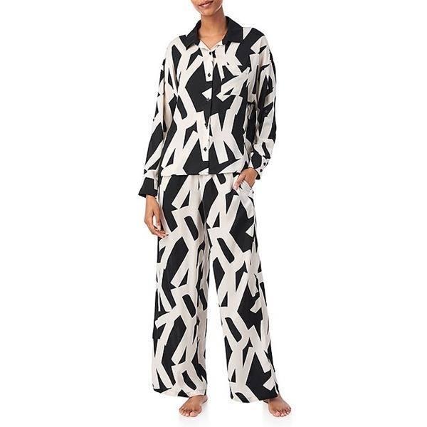 2PC L/S PJ SET OATM/PRT | Gibbons