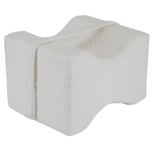 RUBY+CASH SUPPORTING KNEE PILLOW WHITE | Gibbons