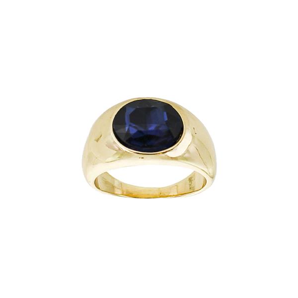 NAVY JEWEL SOLID RING NAVY | South Moon Under