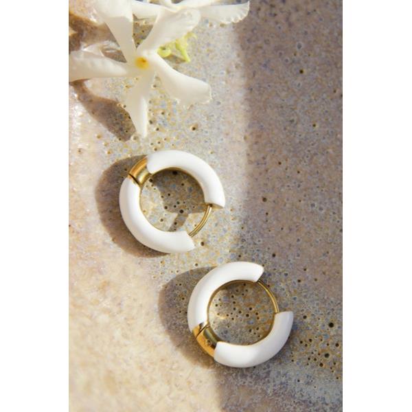Ella Hoops Salty Babes WHITE | South Moon Under