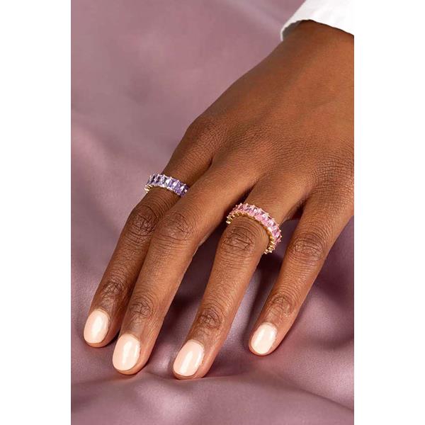 SAPPHIRE PINK ETERNITY BAND SAPPHIRE PINK | South Moon Under